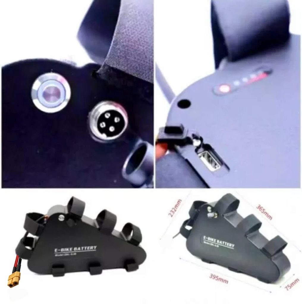 52V 20Ah Triangle Lithium Ebike Battery Electric Bike Battery | Cullen ...