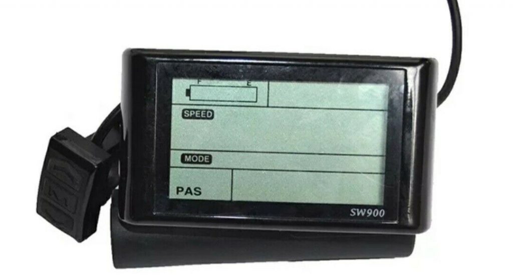 48V SW900 Electric Bike Wire Conversion Kit LCD Display Controller ...